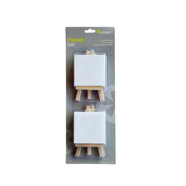 Art Supplies | Mini Canvas & Easel | Shop Online! – Scribble and Scratch