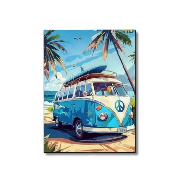 Shop Diamond Dotting | Sunset & Bus Diamond Dotting Kit- 30 x 30cm ...